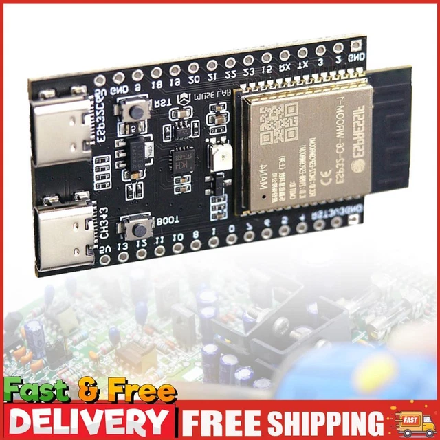 Esp32 C6 Minimum System Board Risc V Esp32 C6 Wroom 1 Core Board 512kb