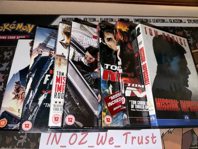 MISSION IMPOSSIBLE 1-7 Inc Dead Reckoning (DVD, 2023, 7-Disc Box Set ...