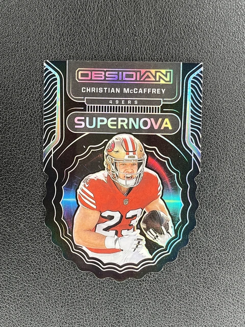 2023 OBSIDIAN CHRISTIAN McCaffrey Supernova Die-Cut /99 49ers J1S EUR 5 ...