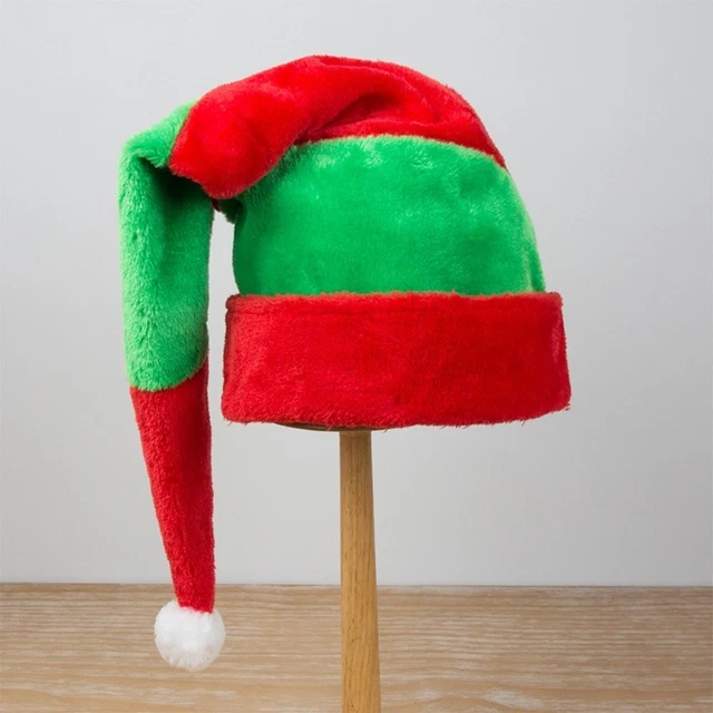 PLUSH SANTA CLAUS Hat Christmas Hat Clown Hat Party Access Gifts Men ...