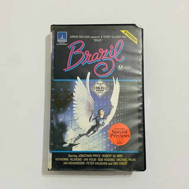 BRAZIL (VHS, 1985) 80s Sci-Fi Fantasy Thorn EMI Screen Entertainment ...