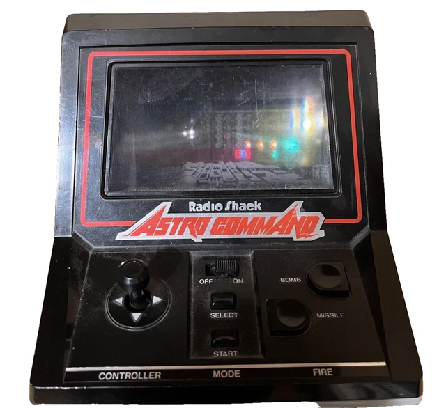 VINTAGE RADIO SHACK Astro Command Table Top Arcade Video Game $19.99 ...