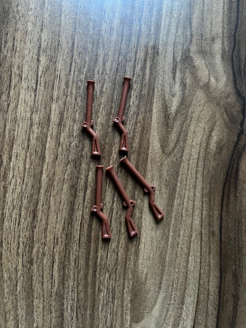 LEGO GUN 2561 soldier Flintlock Musket Pirate 2nd variant Reddish Brown ...