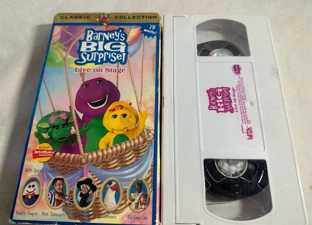 BARNEY BARNEYS BIG Surprise VHS Tape 2006 Baby Bop £17.88 - PicClick UK