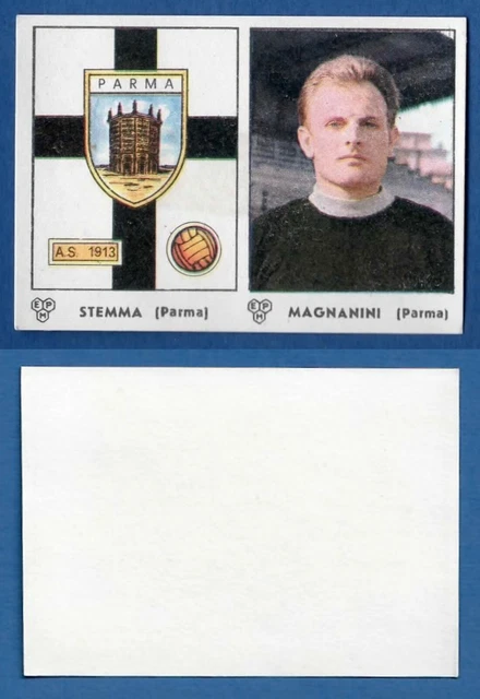 FIGURINA CALCIATORI PANINI 1964/65 - New/Nuova - Stemma/.. - Parma EUR ...