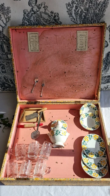 Ancienne Dinette Dans Coffret Non Complete Eur 8000 Picclick Fr