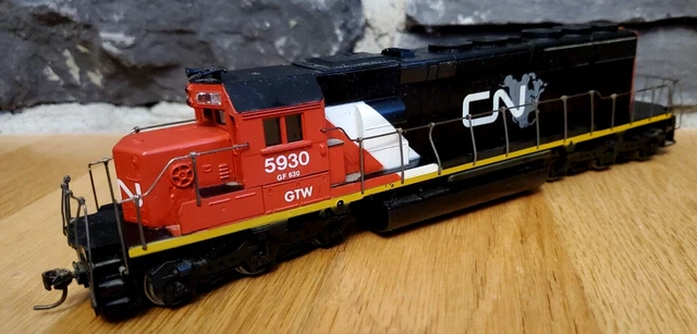 HO LOCOMOTIVE GF 630 CANADIAN NATIONAL CN GTW 5930 $90.00 - PicClick CA
