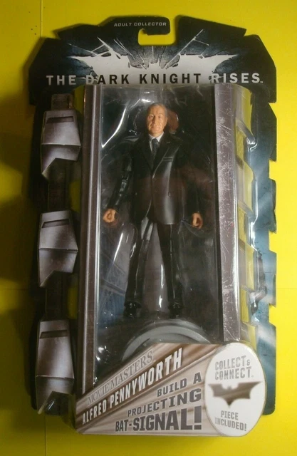 2012 MOVIE MASTERS *BATMAN - DARK KNIGHT RISES* *ALFRED* Action Figure ...