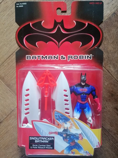 MODELLINO BATMAN & ROBIN: SNOWTRACKER BATMAN, Kenner, 1997, carta USA ...