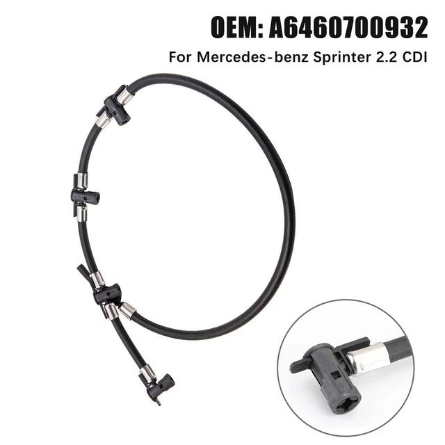 INJECTOR FUEL OFF Leak Pipe A6460700932 For Mercedes Sprinter 906 2 ...