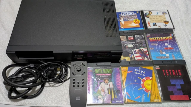 PHILIPS CDI 210/25 console with memory fix and games £179.50 - PicClick UK