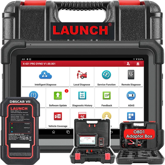 LAUNCH X431 PRO Elite DYNO PRO 5 KFZ OBD2 Diagnosegerät Scanner ECU ...