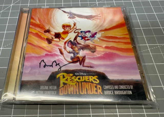 DISNEY'S RESCUERS DOWN Under Disney Movie CD Soundtrack Score Intrada ...