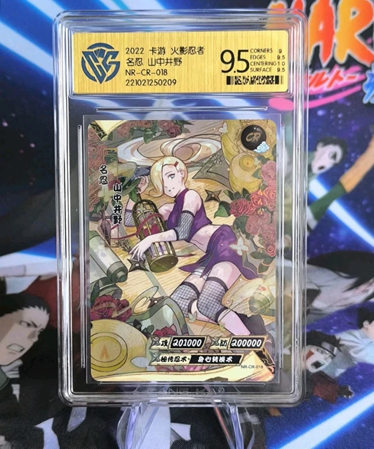 CARTE KAYOU NARUTO CR-018 Ino Yanamaka Gradée 9.5 Par CCG EUR 160,00 - PicClick FR