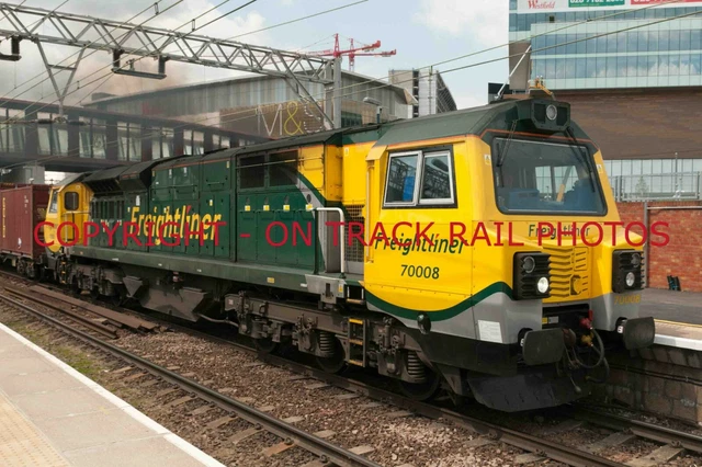 UK RAILWAY PHOTOGRAPH Of Class 70 70008. Rm70-9 £1.70 - PicClick UK