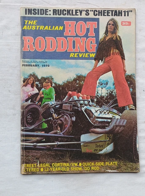 AUSTRALIAN HOT ROD Magazine VW Beetle Kombi Morris HD HT Holden Drag ...