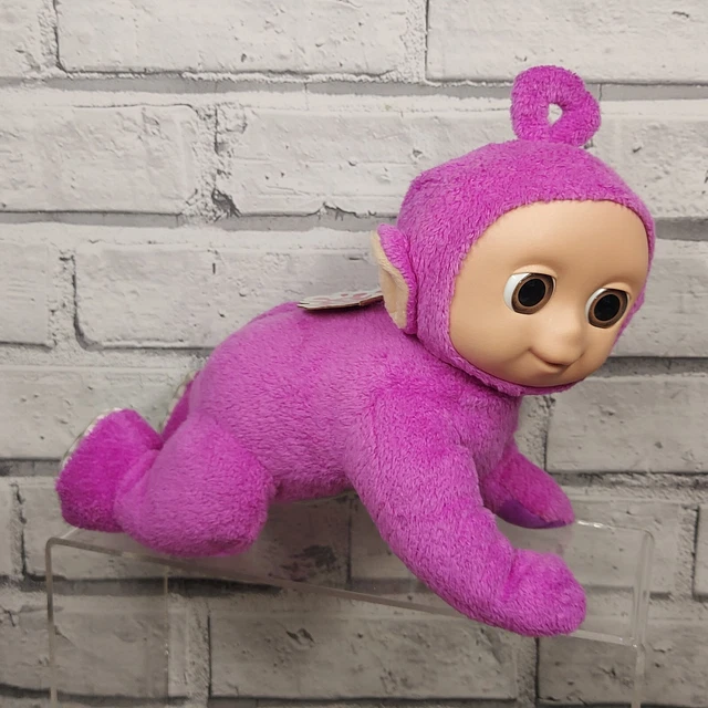 TELETUBBIES CRAWLING TIDDLYTUBBIES Shuffle And Giggle Ping Pink Soft ...