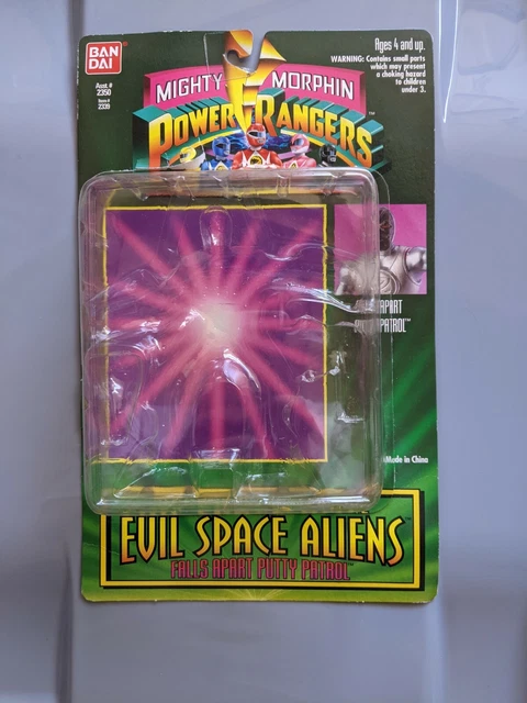 POWER RANGERS Z Putty original action figure Box/Packaging Only £4.00 ...