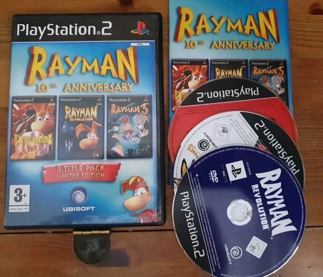 RAYMAN: 10TH ANNIVERSARY Pack (Sony PlayStation 2, 2005) £8.49 ...