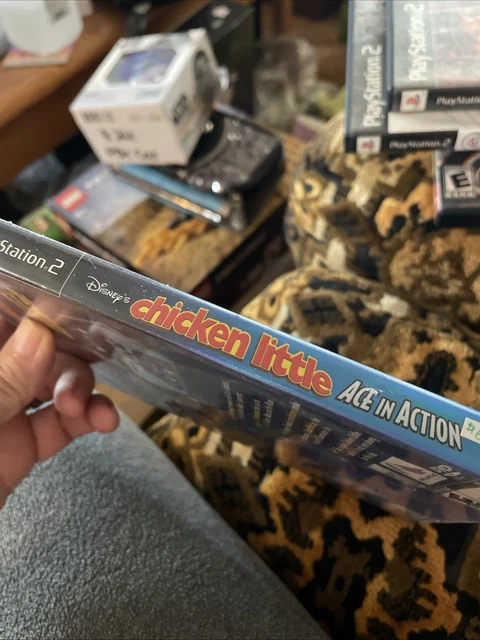 DISNEY'S CHICKEN LITTLE Ace in Action PlayStation 2 PS2 Complete in Box ...