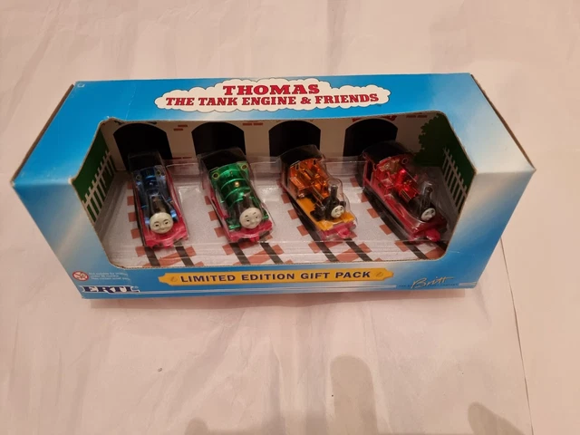 THOMAS TANK ENGINE & Friends ERTL 4 PIECE LIMITED EDITION GIFT SET 1998 ...