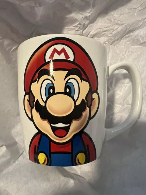 UNIVERSAL STUDIOS HOLLYWOOD SUPER NINTENDO WORLD Mario Coffee MUG NEW ...