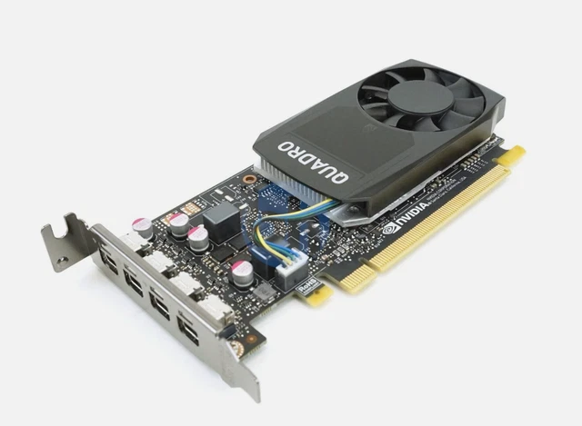 NVIDIA QUADRO P1000 - 4GB GDDR5 PCIe-x16 LP Workstation GPU £89.00 ...