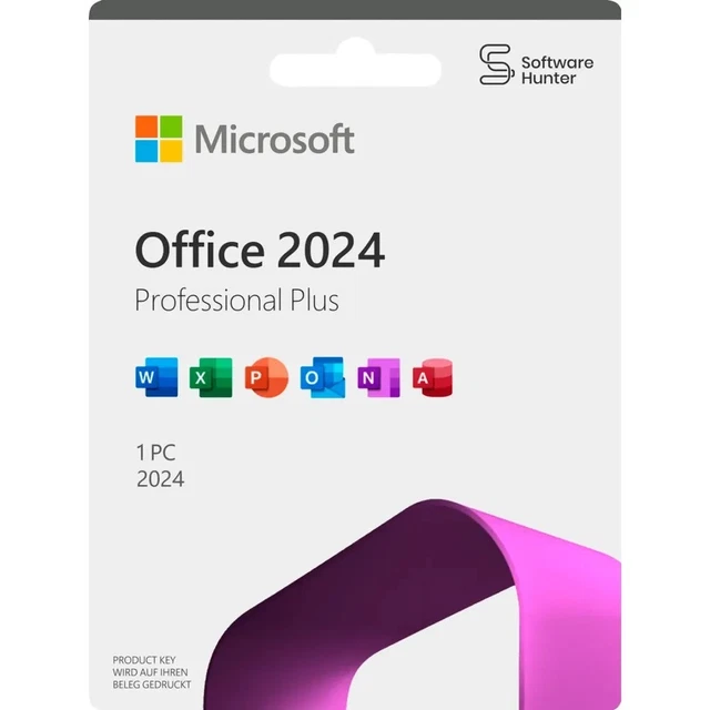 MICROSOFT OFFICE 2024 Professional Plus Key, 1 PC, Windows EUR 18,15 ...
