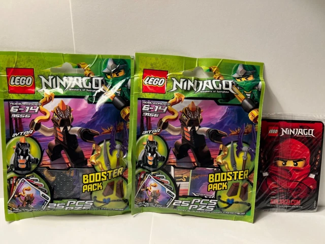 LEGO NINJAGO BYTAR Booster Pack Lot de 2:9556 Lot de 25 pièces, Neuf ...