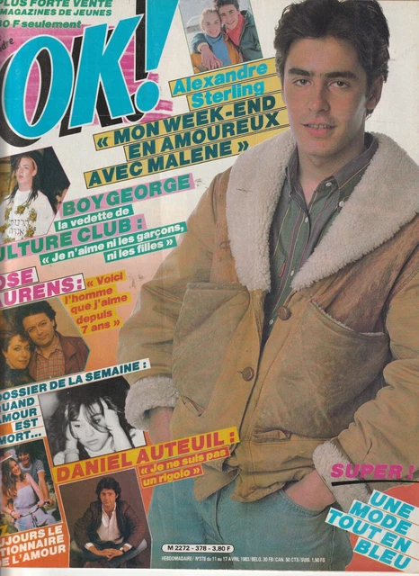 JEAN LUC LAHAYE Rose Laurens Karen Cheryl Daniel Auteuil David Hallyday ...