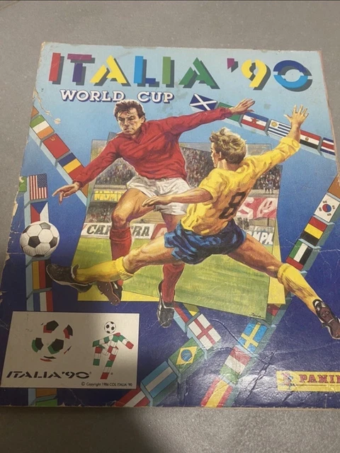Ancien Album De Stickers Italia 90 World Cup Panini Vintage Eur 50