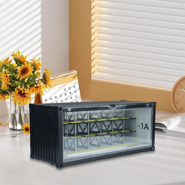 1/64 SCALE MODEL Car Display Case Scenario Ornament Container Garage ...