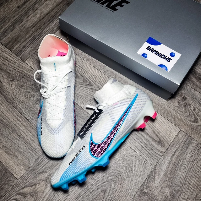 NIKE MERCURIAL SUPERFLY 9 Elite FG Blast Pack Baltic Blue - UK 12 ...