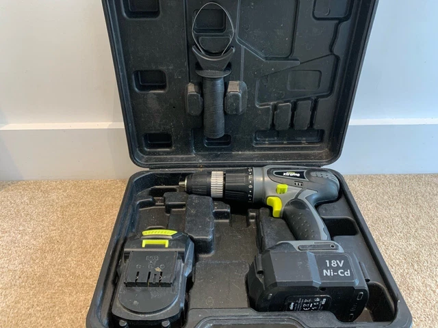 CHALLENGE XTREME 18V NiCd Cordless Hammer Drill D009-18V Kit *SPARES ...