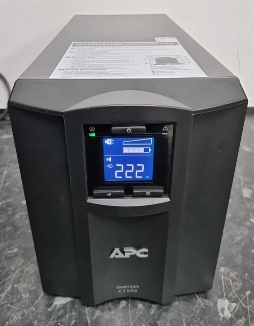 APC SMC1500I SMART-UPS Line Interactive 1500VA UPS - With Batteries £219.95 - PicClick UK