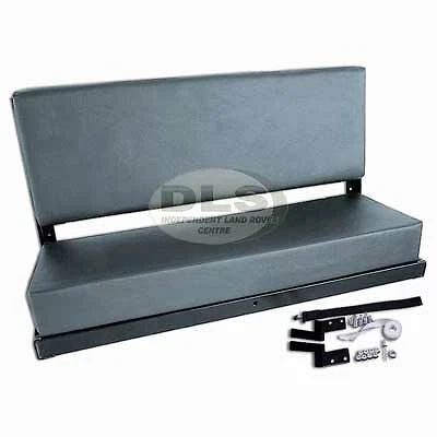 GREY VINYL REAR Bench Seat Land Rover Series 88"SWB and Defender 90 ...