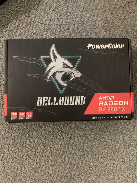 [BRAND NEW] POWERCOLOR AMD Radeon RX 6600 XT Hellhound 8GB GDDR6 ...