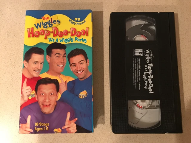 THE WIGGLES: HOOP-DEE-DOO! It's A Wiggly Party (VHS, 2003) Slip Sleeve ...