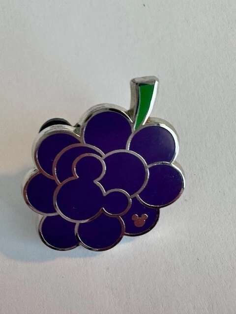 WALT DISNEY HIDDEN Mickey Purple Grapes Fruit Pin (A0) $8.95 - PicClick