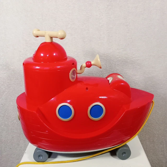 CBEEBIES TWIRLYWOOS BIG Red Boat Playset Lights Sounds Figures Full Set ...