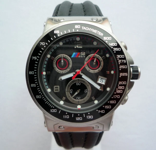 BMW MOTORSPORT M Power Racing Carbon Dial Car Accessory Sport ...