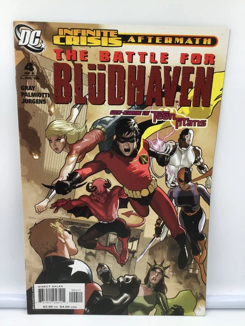 2006 DC COMICS Infinite Crisis Aftermath The Battle for Bludhaven #4 de ...