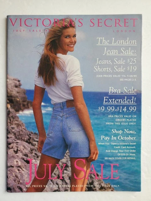 1995 VENDITA LUGLIO 1995 Catalogo Victoria's Secret ELLE MACPHERSON ...