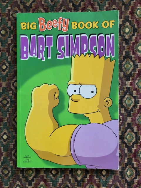 THE SIMPSONS COMIC BooK THICK NoVEL BoNGo CoMICS BIG BEEFY BooK oF BART ...
