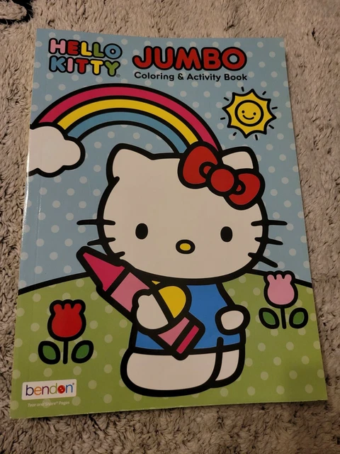 NEW, HELLO KITTY Jumbo Coloring And Activity Book EUR 7,59 - PicClick FR