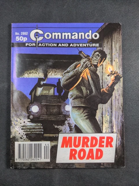 COMMANDO COMIC ISSUE Number 2862 Murder Road £4.45 - PicClick UK
