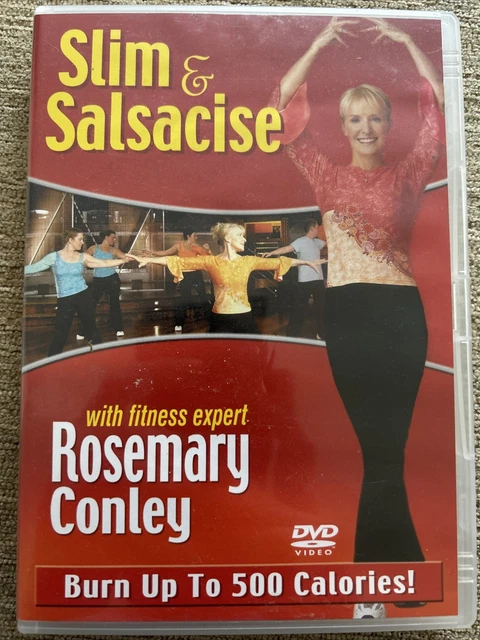 SLIM 'N' SALSACISE With Rosemary Conley (DVD, 2004) Workout Keep Fit ...