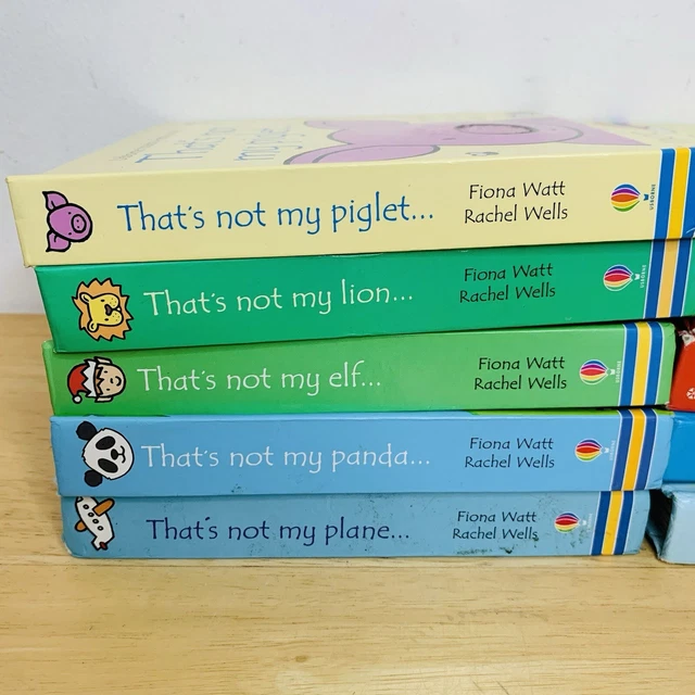 THATS NOT MY Books Bundle x 10 Usborne Monkey Reindeer Puppy Unicorn ...