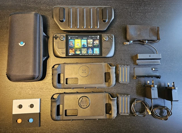 VALVE STEAM DECK 512GB Handheld Console - With Cases and Dock £300.00 ...