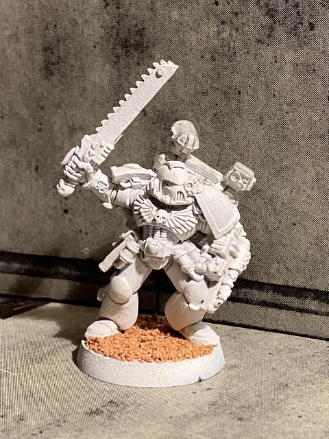 WARHAMMER 40K APOTHICAIRE Space Marine Apothecary First Born Metal OOP ...